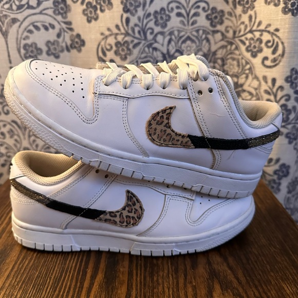 Nike | Shoes | Used Cheeta Dunk Low 7w | Poshmark